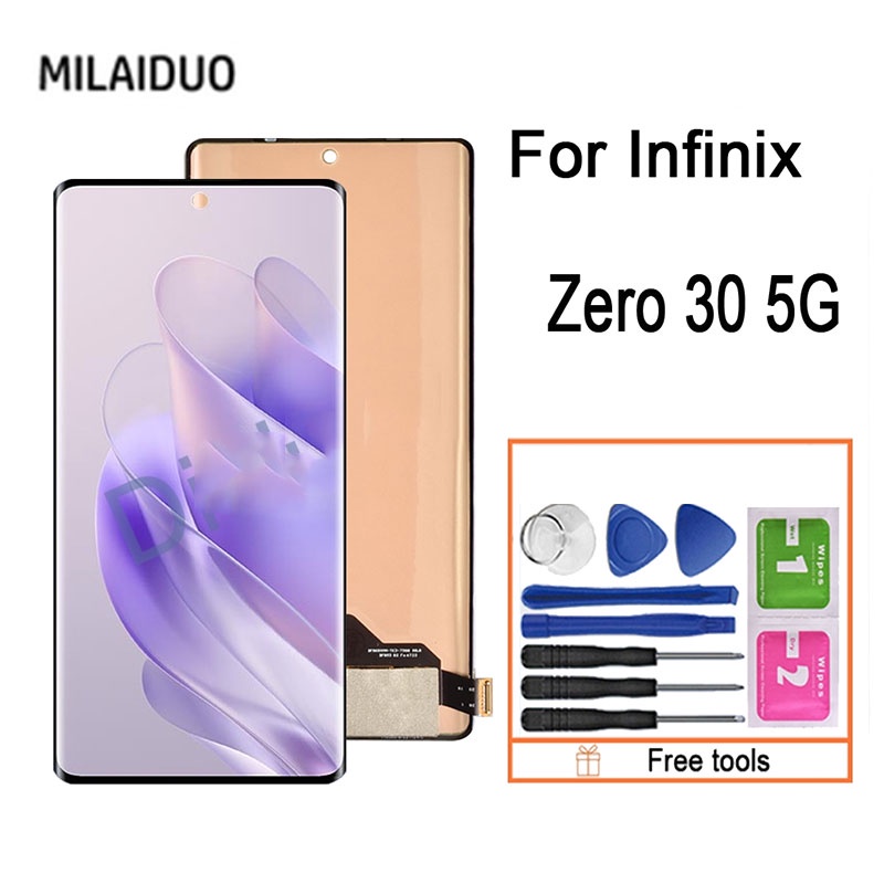 6.78 นิ้ว LCD AMOLED สําหรับ Infinix Zero 30 5G X6731/ Zero 30 4G ...