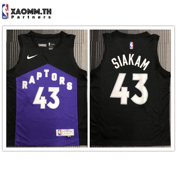 [XAOMM.TH] เสื้อกีฬาบาสเก็ตบอล NBA jersey Toronto Raptors 43# Pascal ...