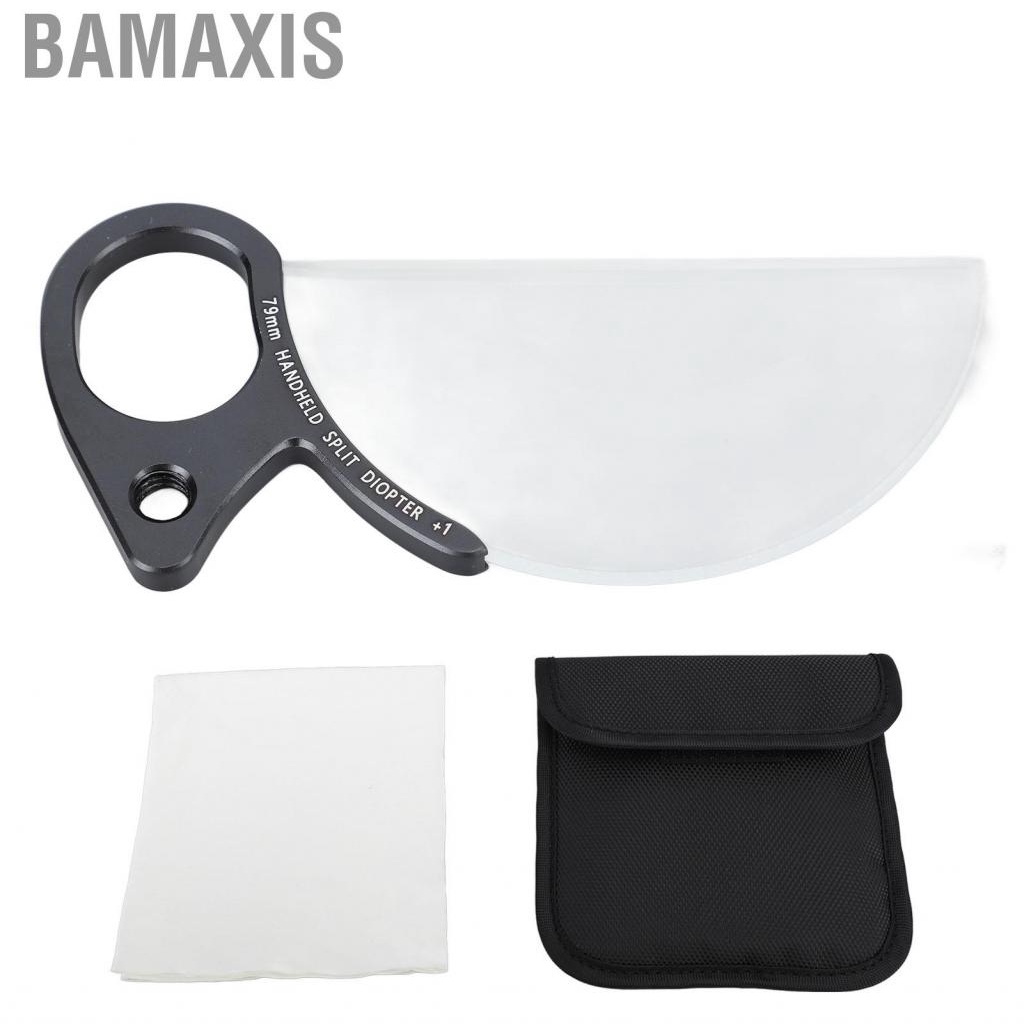 Bamaxis Handheld Split Diopter Filter 79mm Foreground +1 Blur Optical ...