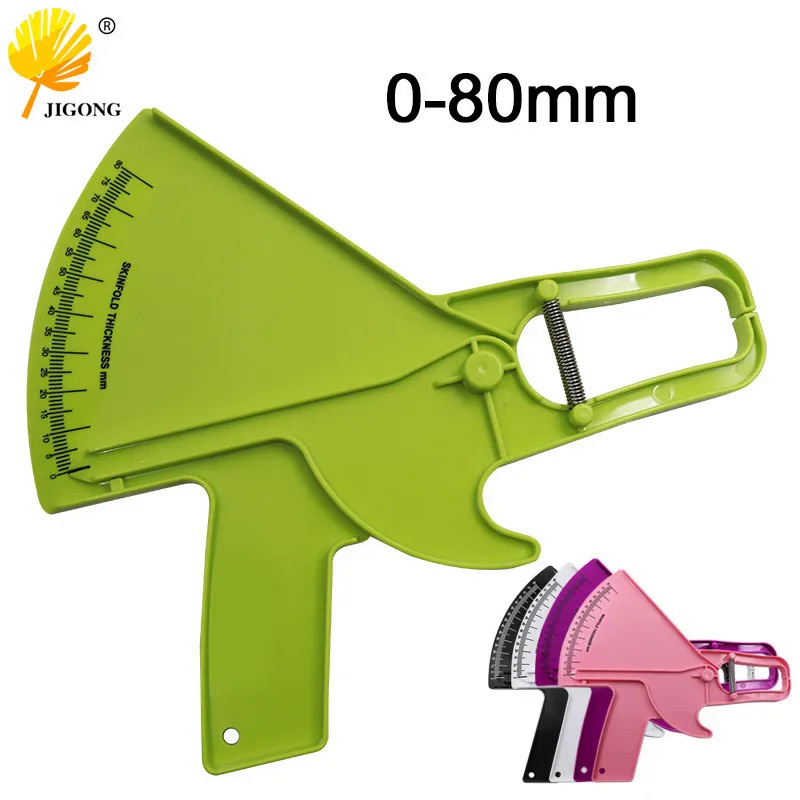 0-80mm Body Fat Measure Tester Analyzer Sebum Caliper Clamp Shaped ...
