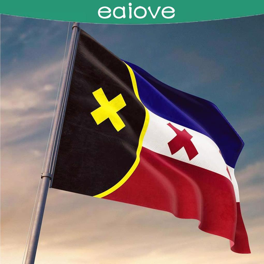 ธงแบนเนอร์ พิมพ์ลาย L'Manberg Flying Banner ขนาด 90x150 ซม. สีสดใส ...