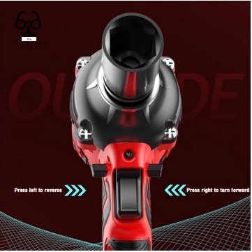 New ♞ รับประกันของแท้ JANTECH 1599VF ประแจผลกระทบสามในหนึ่งเดียว 880nm เจ็ดขนาด ไร้สาย มีไฟ ที่เ ...