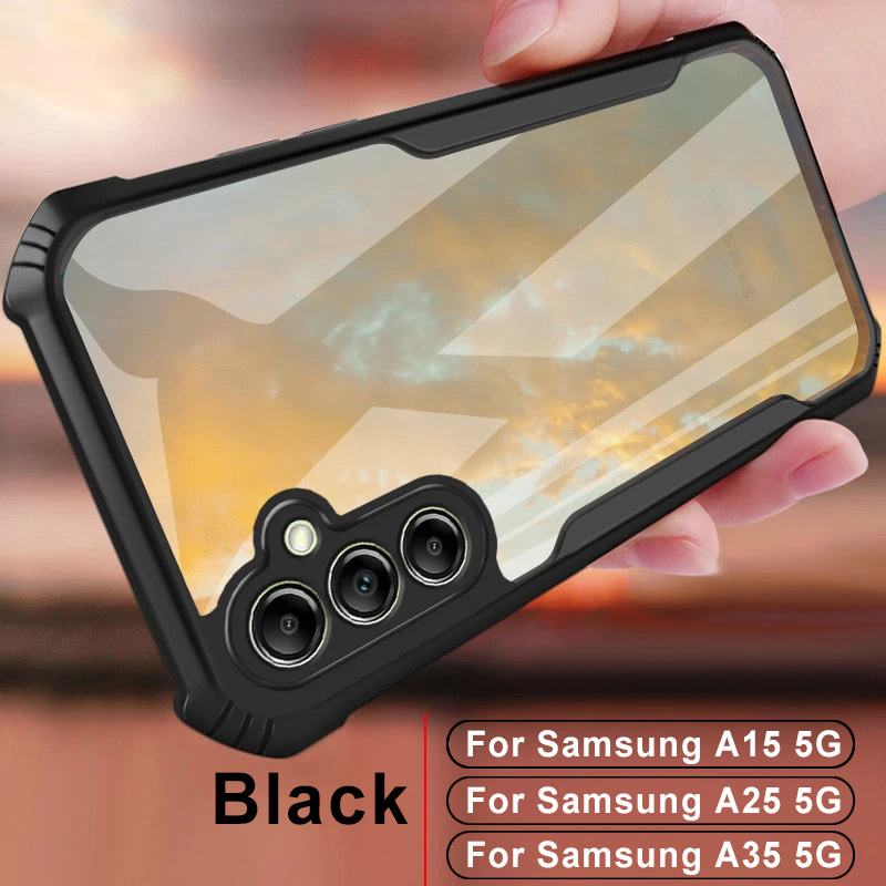 รุ่นใหม่ Case For Samsung A36 A56 A15/A25 A06 A16 /A35/A05/A05s A55 5G เคส ขอบนิ่ม หลังแข็ง ...