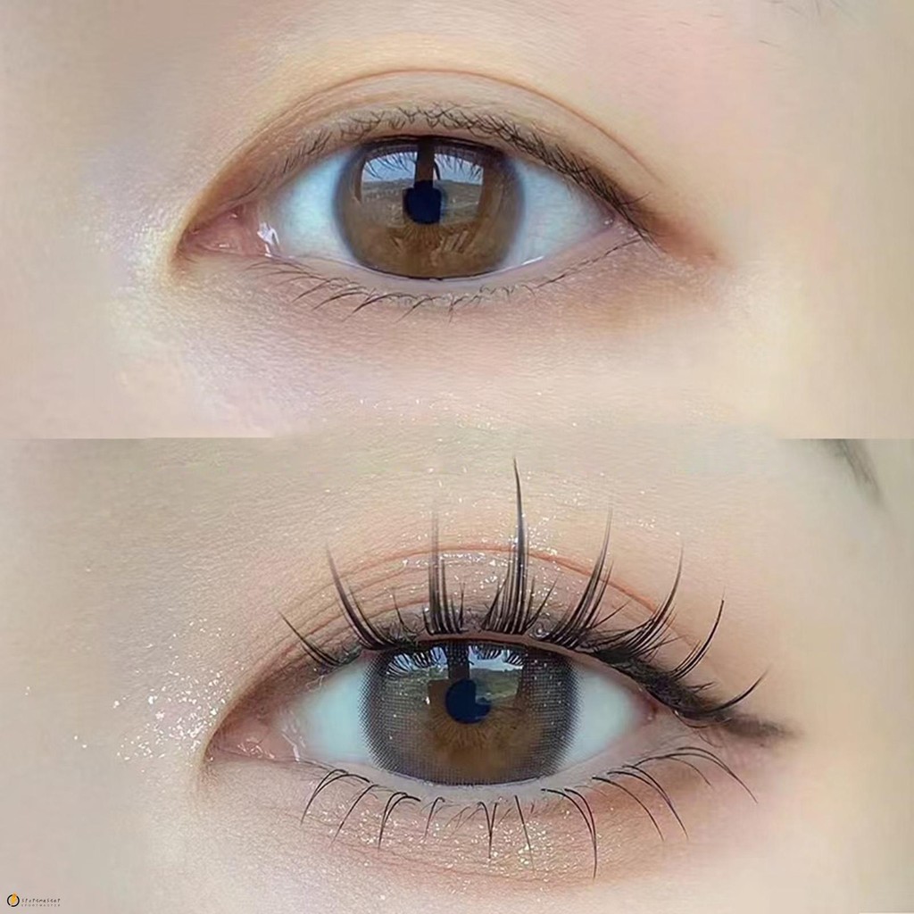 Clear Band Extensions Strip Lashes ใช้งานง่ายสมจริง Look Lash Extension ...