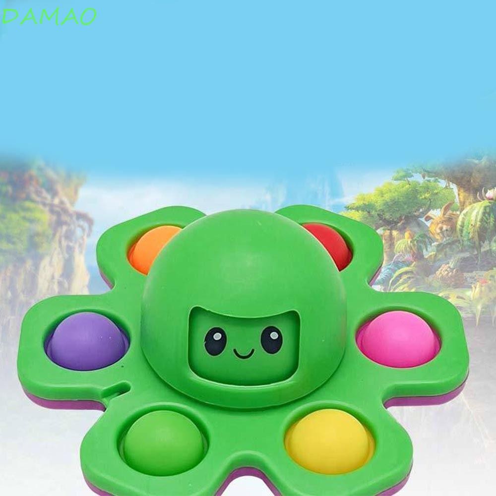 Damao Flip Octopus Poppit toy, Push Press Transformable Silicone ...