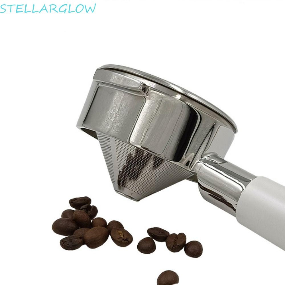 Stellarg กรองกาแฟสแตนเลส, กรวย 58 มม.กาแฟ, แบบพกพา Paperless Reusable Bottomless Coffee Dripper ...