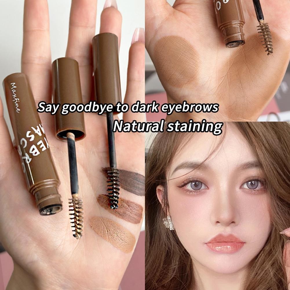 3 สี Creative Eyebrow Dyeing Cream Long Lasting Brow แต่งหน้าคิ้วสาม ...