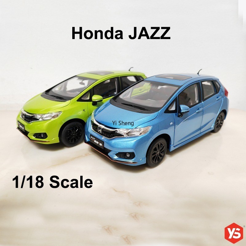1:18 Scale Model Diecast HONDA JAZZ HONDA FIT Gen 3 GK Hobby Collection ...