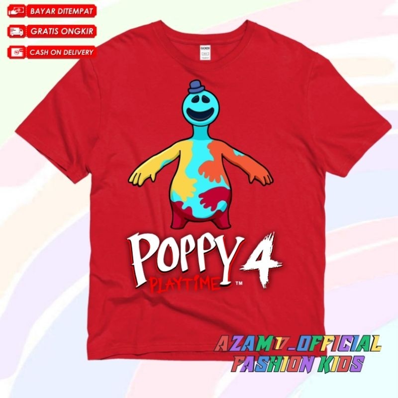 🤗พร้อมส่ง 🤗 Doey DOUGHMAN POPPY PLAYTIME CHILDRENS T-SHIRTS 4 ฟรี NAME ...