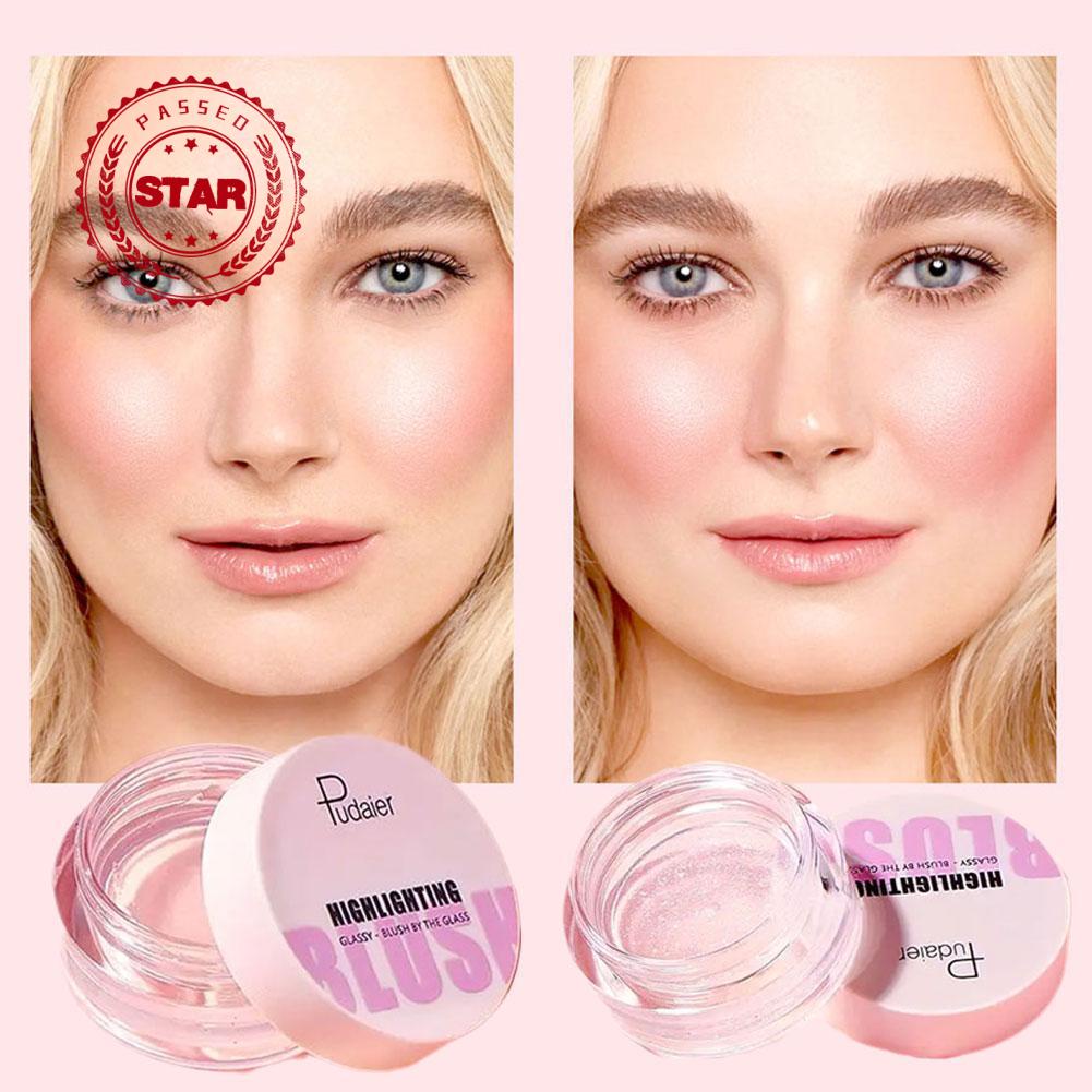 Pudaier บลัชออนปัดแก้ม เนื้อครีม เปลี่ยนสีได้ C6P7 | Shopee Thailand