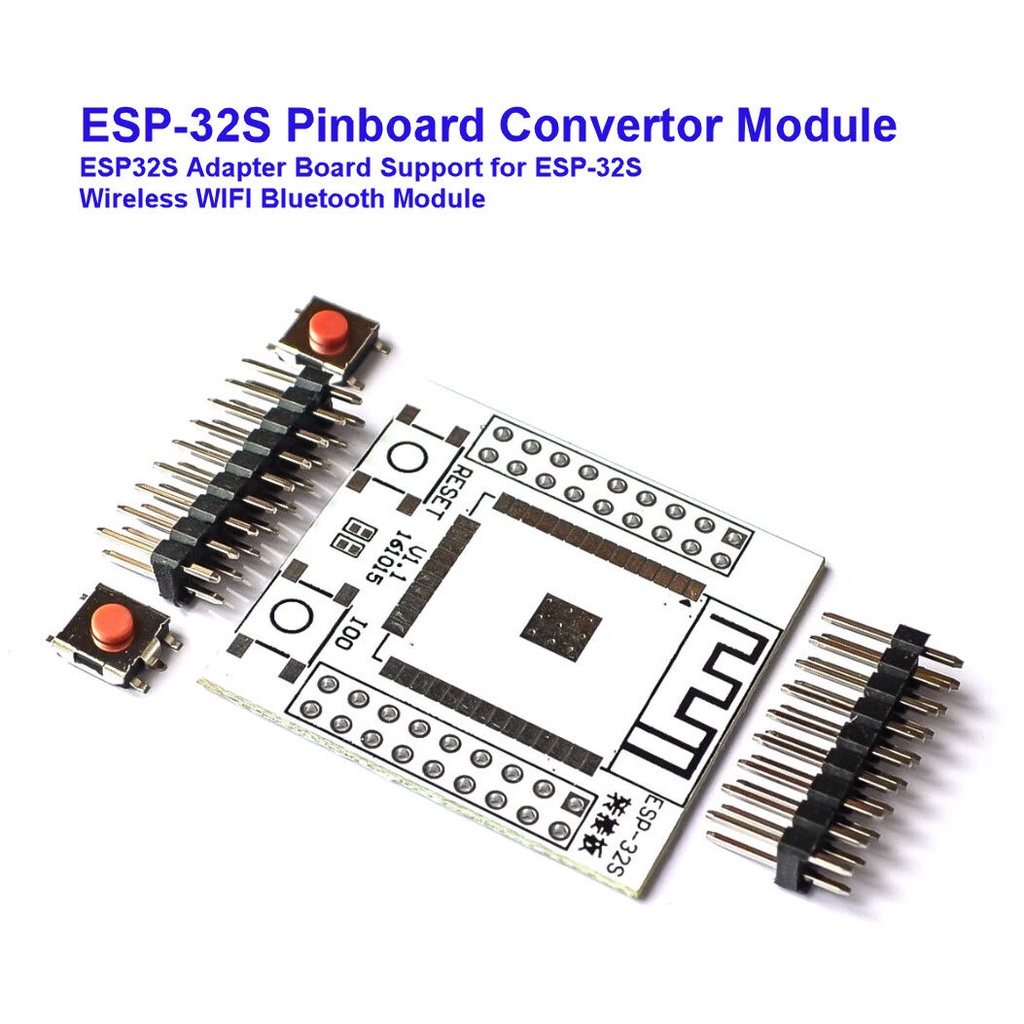 ESP-WROOM-32 (ESP32 ESP32S) Pinboard Convertor Module ESP-32 Adapter Board | Shopee Thailand