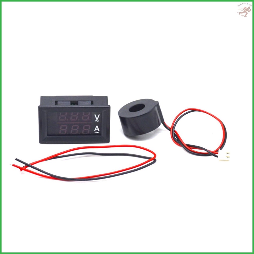 Digital Double Color Voltmeter Ammeter - Accurate Voltage and Current ...