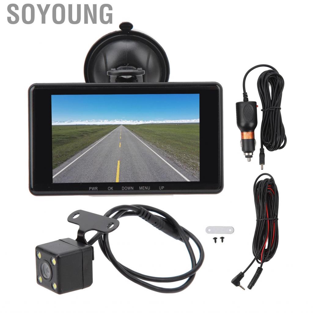 Soyoung Dash 3 Channel Cam High Definition Image Easy Operation Long ...
