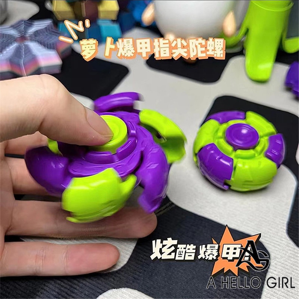 A HELLO GIRL ของเล่น Fidget Spinner Gravity Radish Series แบบพกพา ...