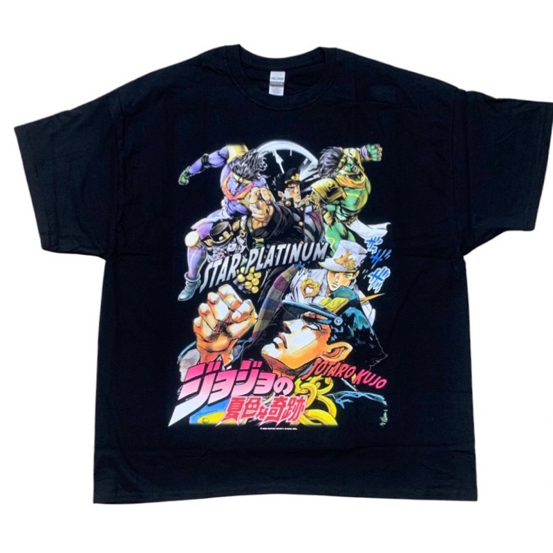 ร่ำรวย BOOTLEG MANIA JOJO STAR PLATINUM TEE | Shopee Thailand