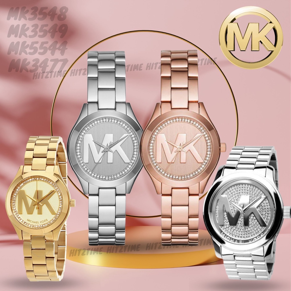 HITZTIME นาฬิกา Michael Kors OWM196 นาฬิกาข้อมือผู้หญิง นาฬิกาผู้ชาย ...