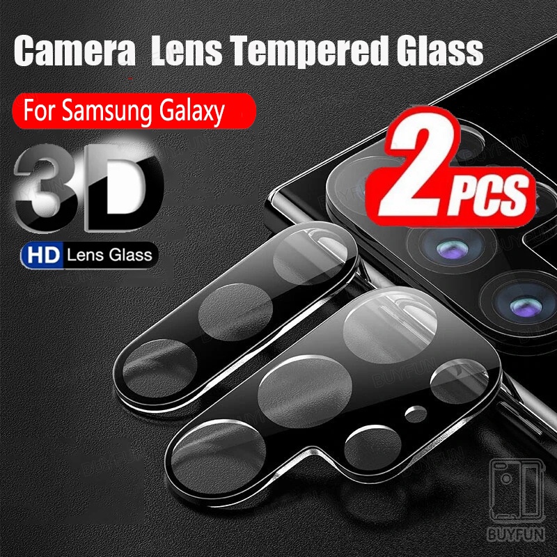 2 pieces 3D Curved Camera Len Tempered Glass Cameras Lens Film For ...