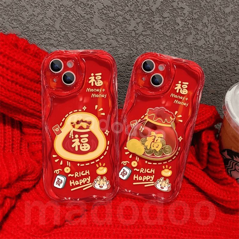 เคส Get Rich Happy Samsung Galaxy S24 S23 Ultra S22 Plus S21 S20 FE 5G ...