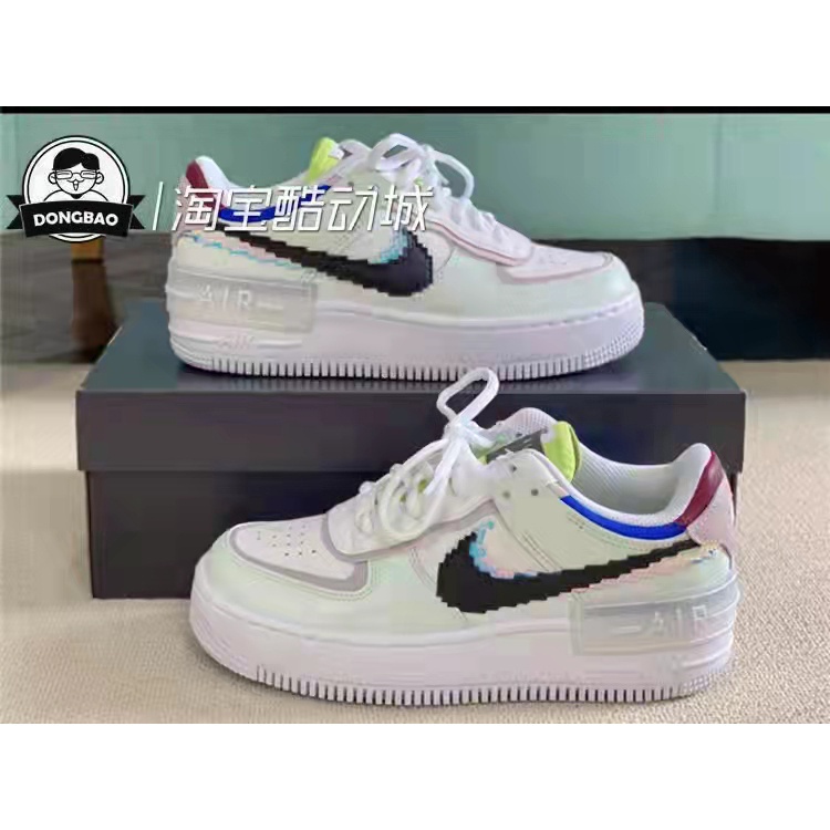 ใหม่ Nike Air Force 1 Shadow Macaron วิ่งสำหรับผู้หญิง #2020 Nike Air ...
