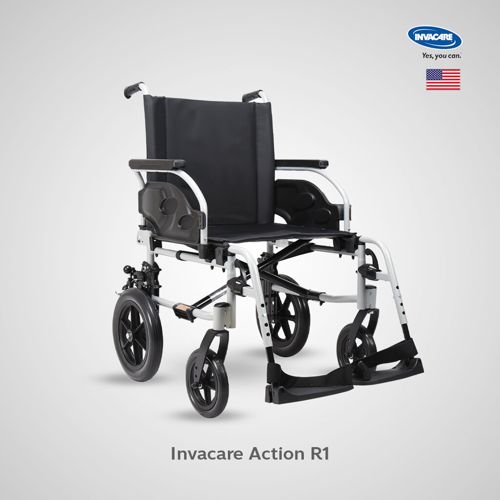 รถเข็นผู้ป่วย Invacare Action 1R รับประกัน 2 ปี | Shopee Thailand