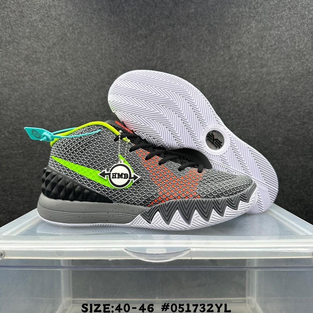 Nike Kyrie 1 Shock-Absorbing ทนต่อการสึกหรอ Anti-Slip น้ำหนักเบารองเท้า ...