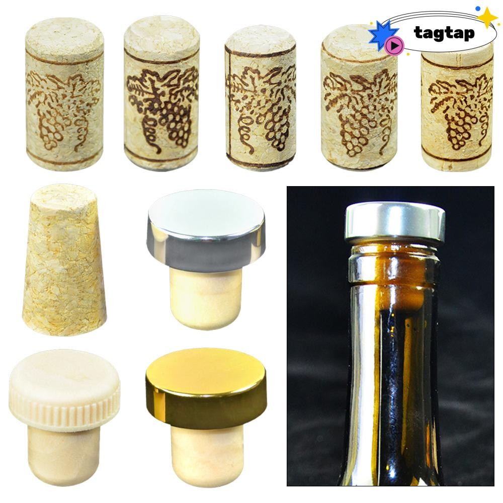 Tagtap เรียว Cork Plugs, DIY ปิดผนึกถ้วยไม้ไวน์ Corks, Stoppers ซีลตรงขวด Stopper เครื่องมือ ...