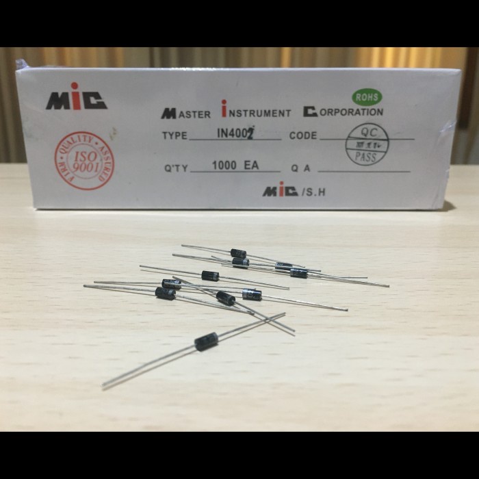 Part2 ไดโอดวงจรเรียงกระแส 1N4002 1N 4002 IN4002 IN 4002 1A 100V | Shopee Thailand