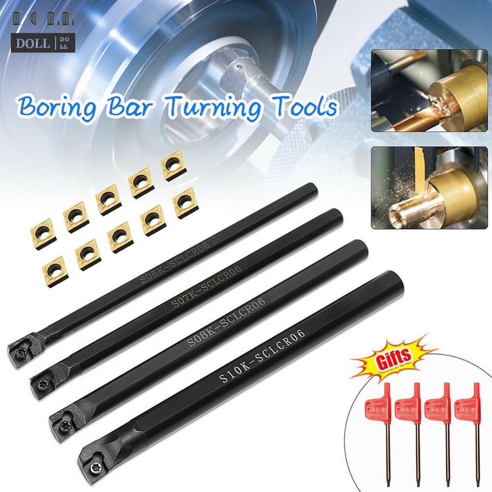 ⭐NEW ⭐High Performance 4 Set Shank Metal CNC Lathe Turning Tools for ...