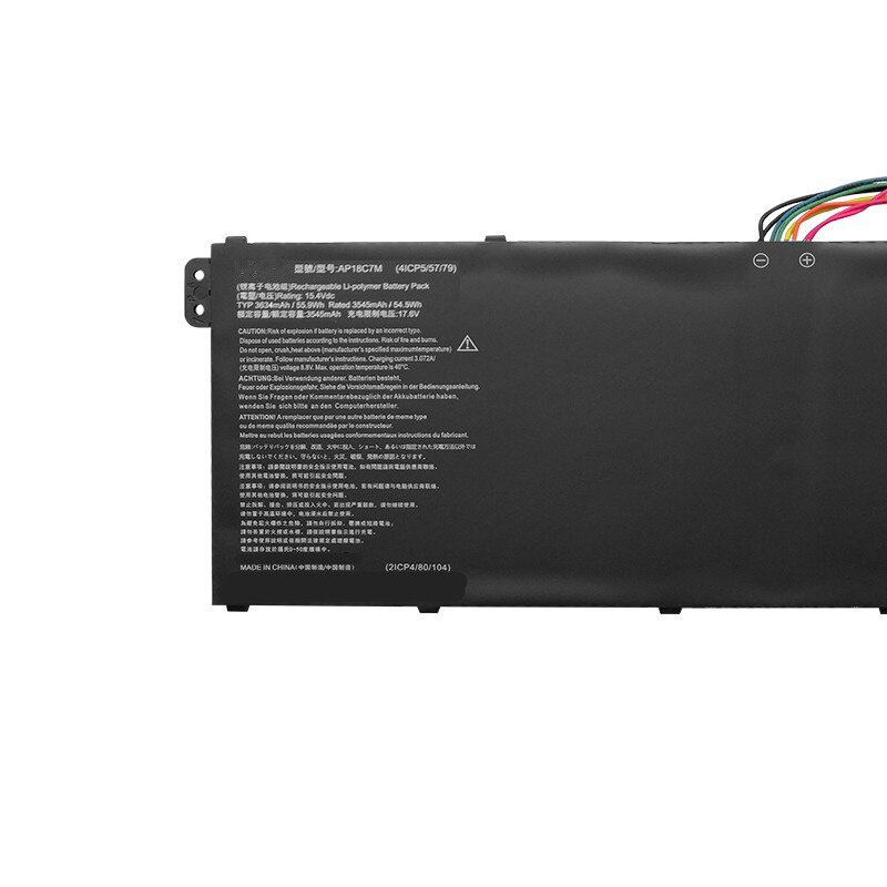 AP18C7M แบตเตอรี่แล็ปท็อป For Acer Swift 5 SF514-54G SP513-54N SF313-52 ...