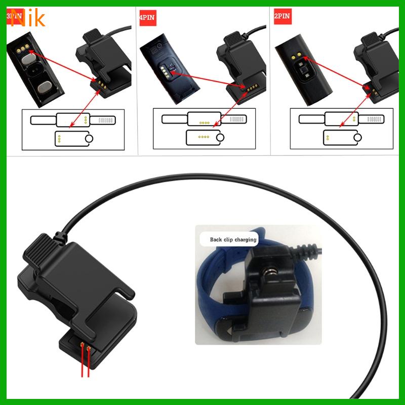 แท่นชาร์จ USB 2 Pin 3 มม. 2 Pin 4 มม. 3 Pin 6 มม. สําหรับ Smart Wristb ...