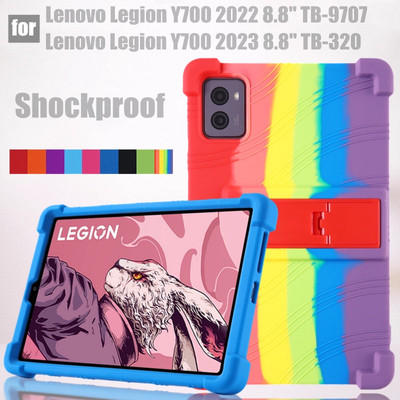 เคสแท็บเล็ต ซิลิโคน กันกระแทก พร้อมขาตั้ง 8.8 นิ้ว สําหรับ Lenovo Legion Y700 2023 2022 TB-9707F ...