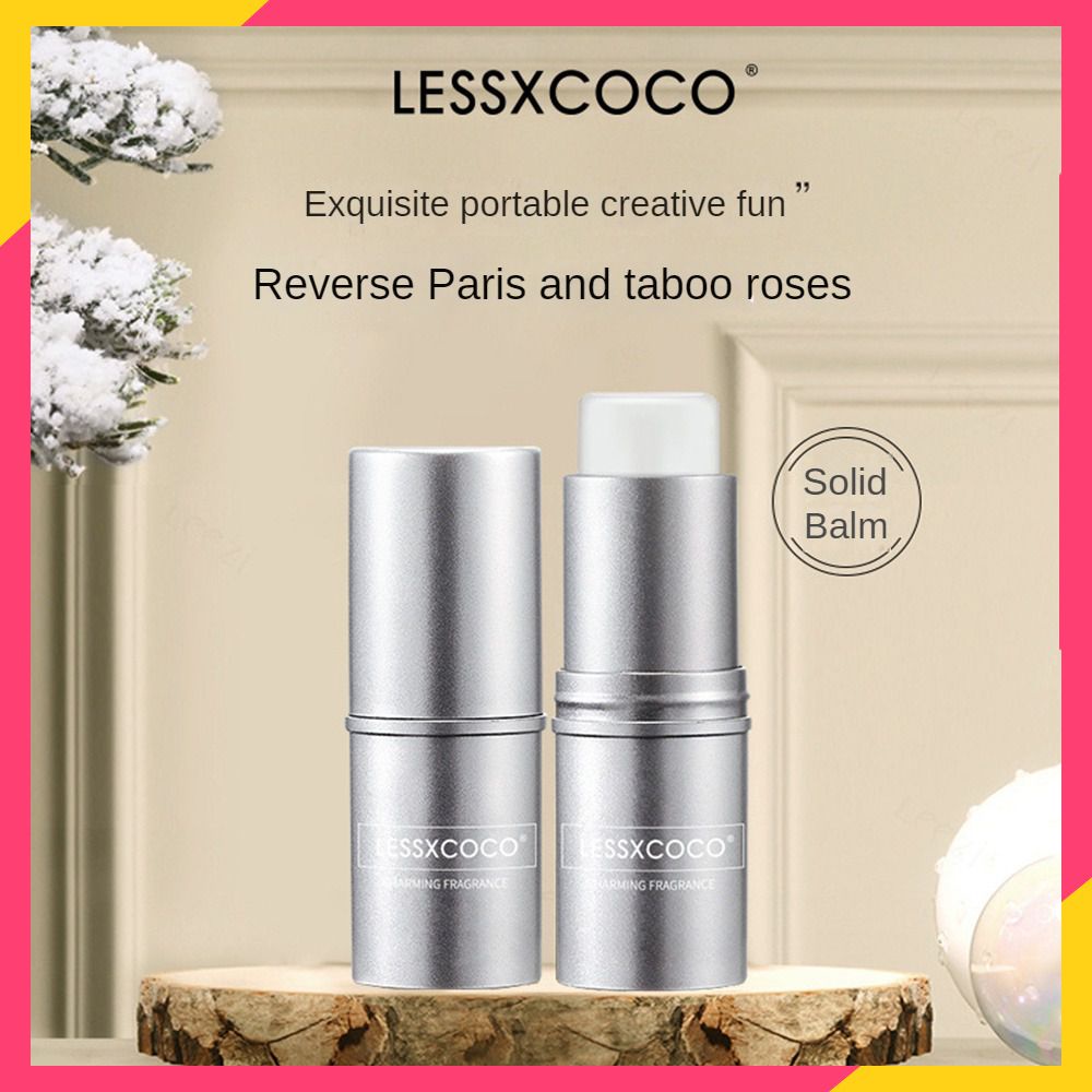 Lessxcoco Solid Balm Pocket Fragrance Balm Stick In Lipstick Tube ...
