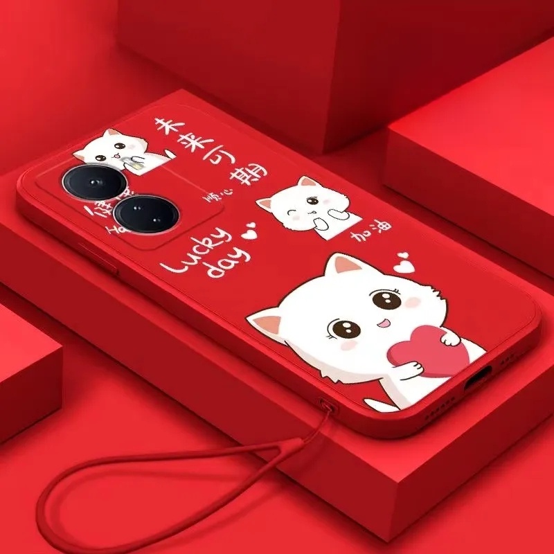 เคส VIVO 1938 1906 1904 1902 1901 1903 1916 1919 1920 การ์ตูน แมวนําโชค ...