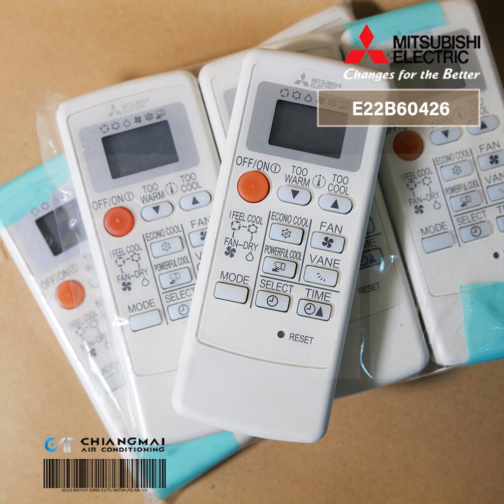 E22B60426 (ไม่มีกล่อง) รีโมทแอร์ Mitsubishi Electric รีโมทแอร์มิตซูบิชิ ...