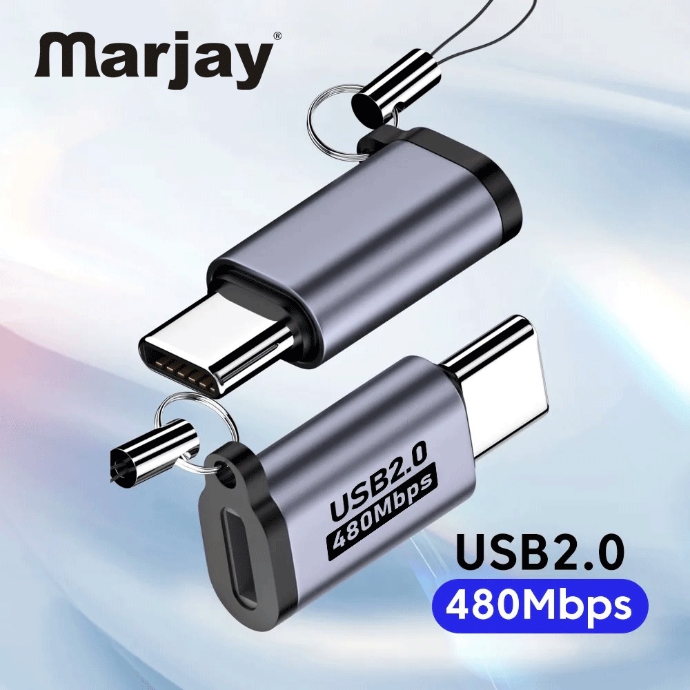 Marjay อะแดปเตอร์แปลง Type-C เป็น Micro USB 480Mbps ชาร์จเร็ว OTG ...
