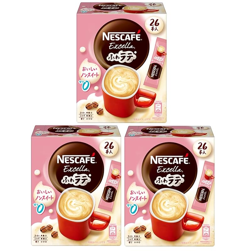 [ส่งตรงจากญี่ปุ่น] Nestle Nescafe Excera Fuwa Latte Delicious Non-Sweet ...