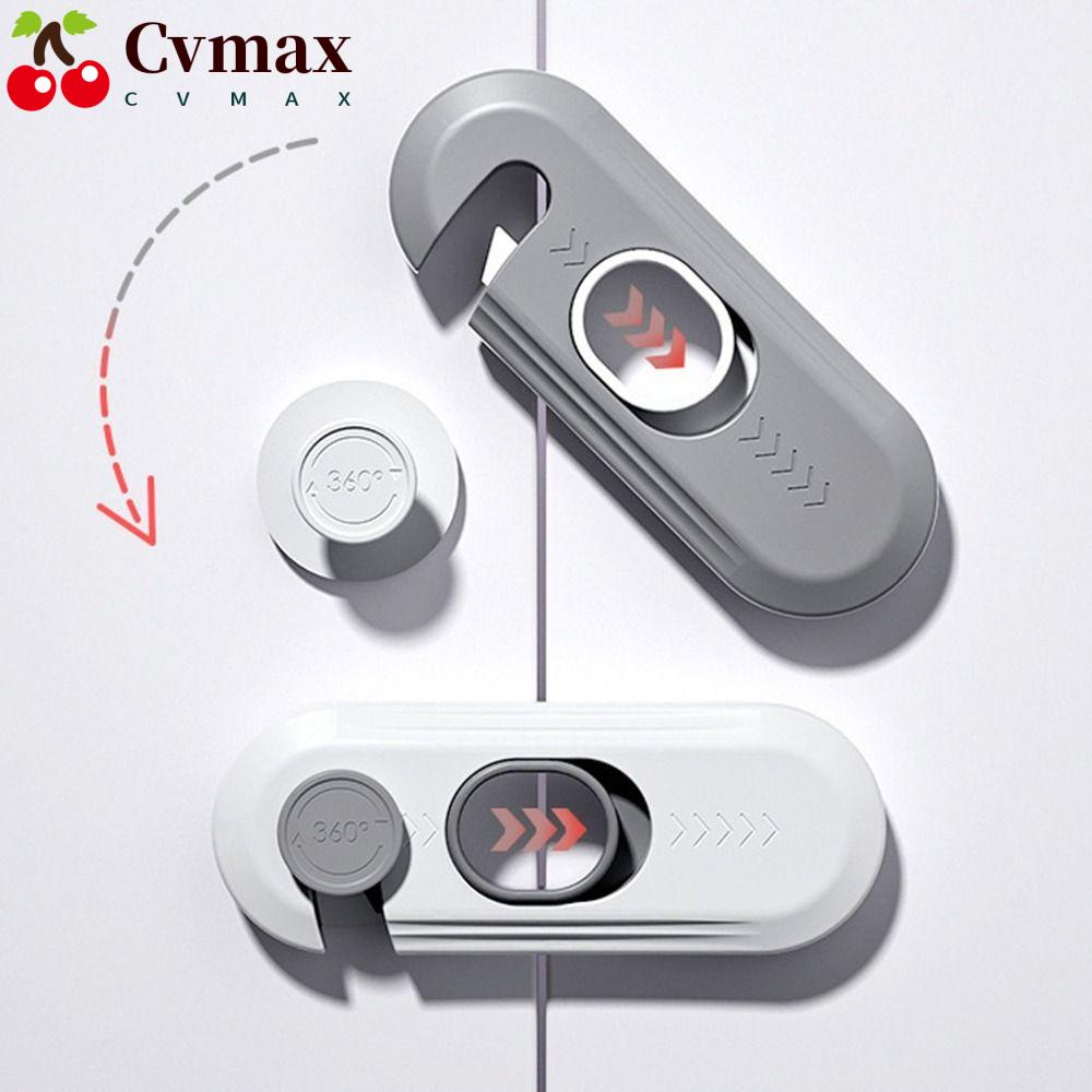 Cvmax ตัวล็อกประตูตู้แช่แข็ง ABS ป้องกันเด็กหยิก เพื่อความปลอดภัย | Shopee Thailand