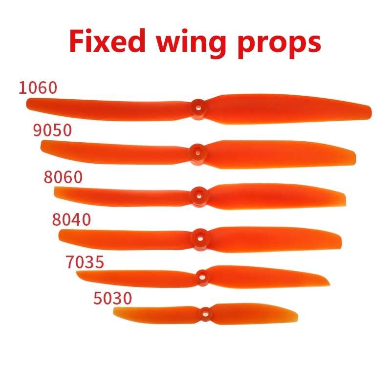 2pcs XXD ใบพัดปีกคงที ่ 1060 9050 7035 5030 8040 8060 RC Flying Wing เ ...