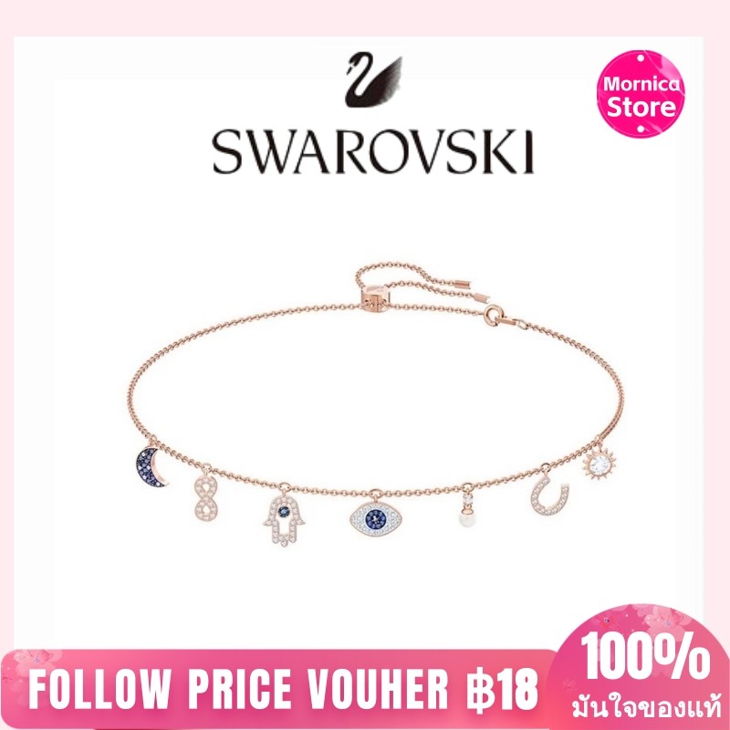 ของแท้100% Swarovsk สร้อยคอ แท้ Symbolica Choker Necklace ส้อยคอแฟชั่น ...