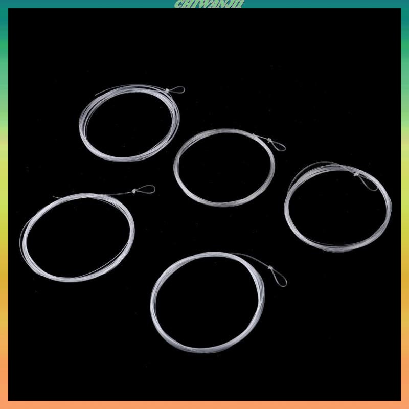 [เท่าไหร่1] Fly Fishing Tapered Leader Clear Carbon Fly Leader Line สาย ...