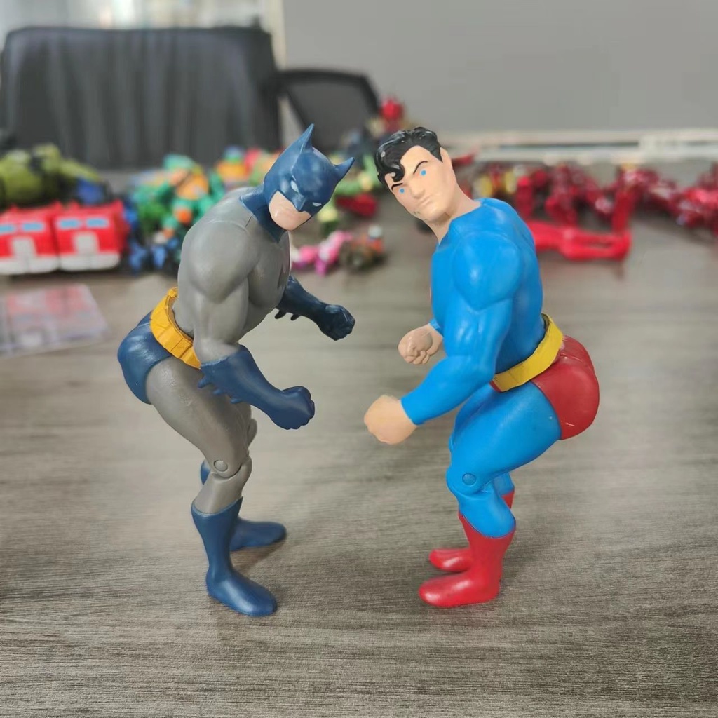ของแท้ DC Bulk Batman Superman Figure Joint Movable 12 ซม | Shopee Thailand