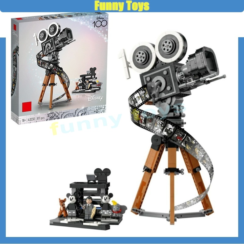 43230 Walt Disney Camera Tribute Edition บล็อคตัวต่อของเล่น สําหรับเด็ก ...