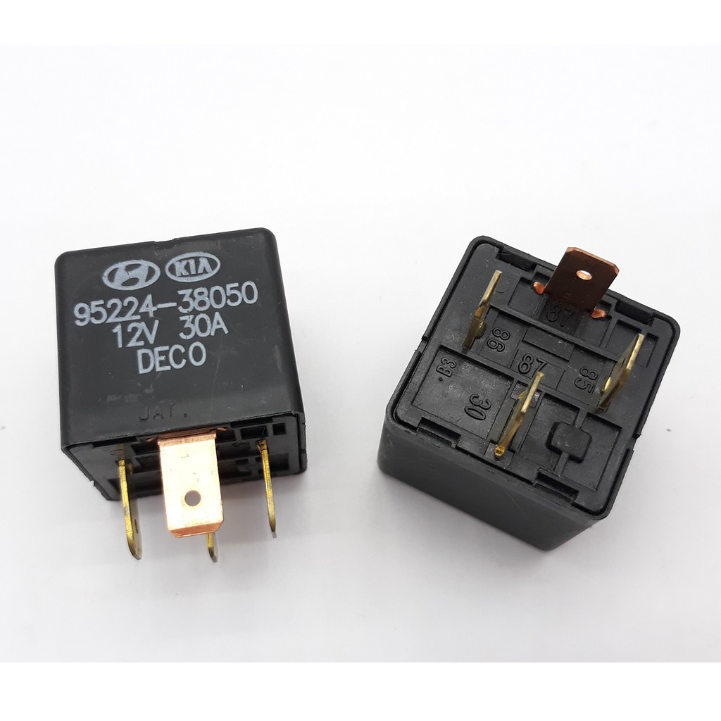 Relay DECO 95230-2P010 / 95224-38050 / 36860-4X000 4 ขา DC 12V 30A/50 ...