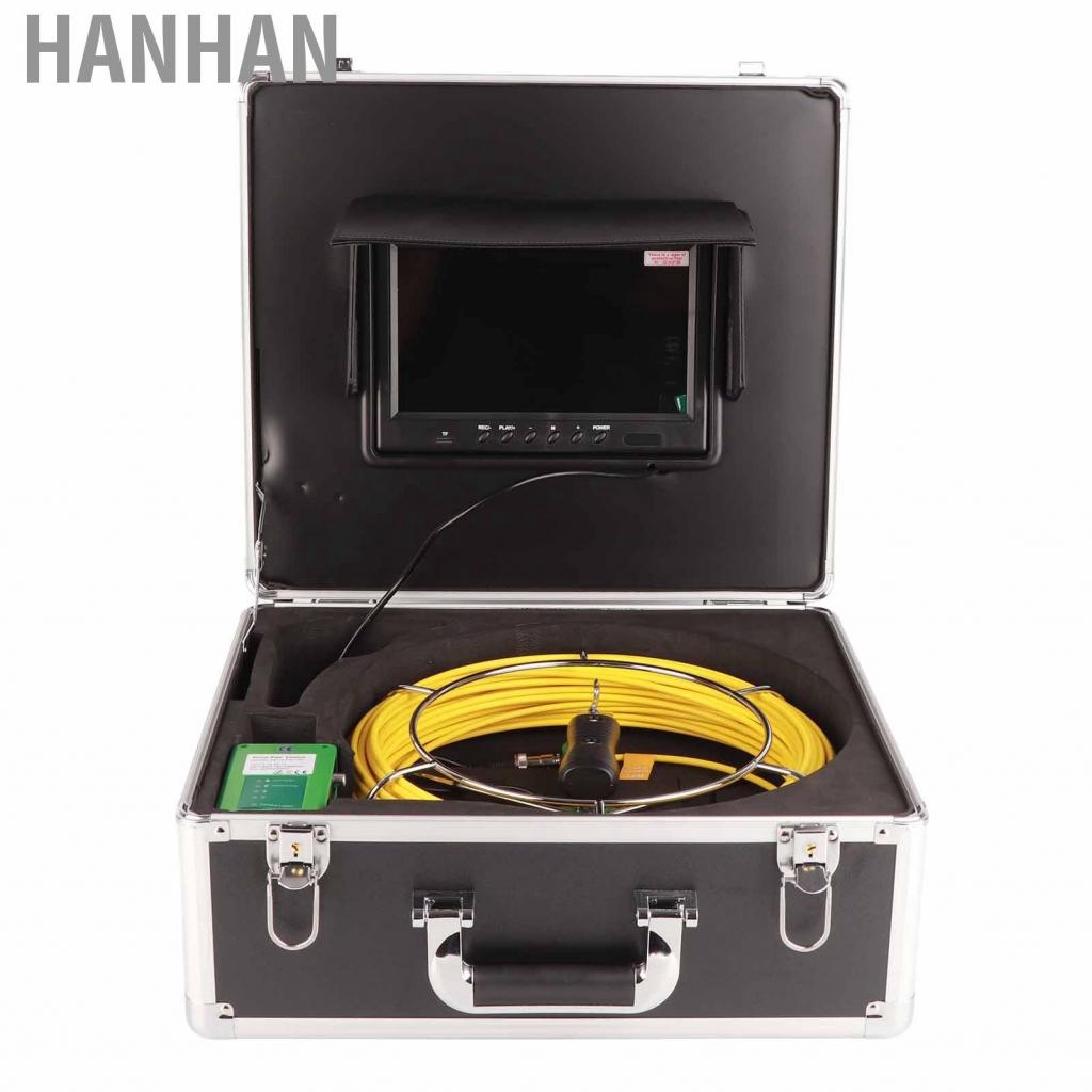 Hanhan Industrial Endoscope 9 Inch Video 30MM Borescope Wall Inspection ...