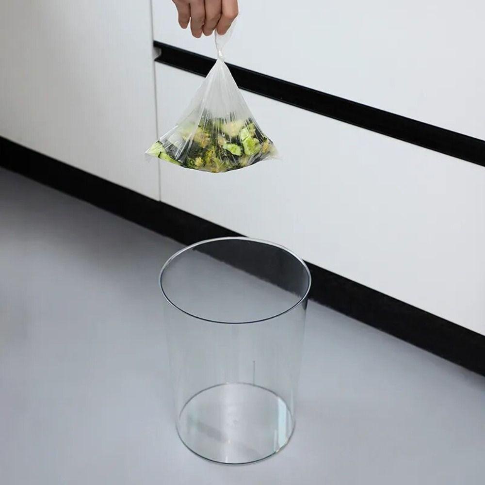 Hilario ถังขยะโปร ่ งใส , ถังขยะ PET หนา , ภาชนะจัดระเบียบ Shatter-Resistant Multi-functional ...