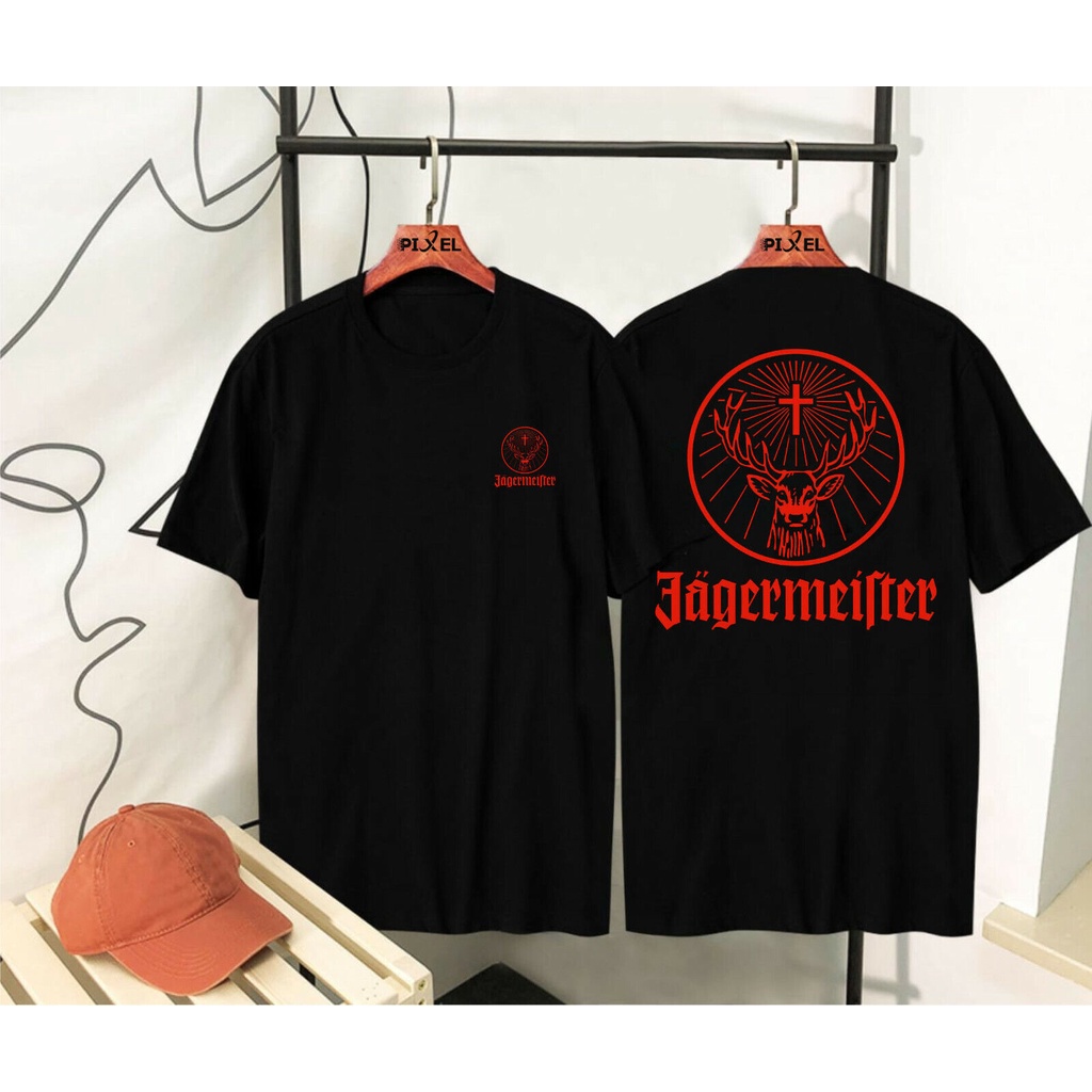 แฟชั่นใหม่ล่าสุด เสื้อตราหานคู่ - ขายร้อนคลาสสิกเสื้อยืดJagermeister ...