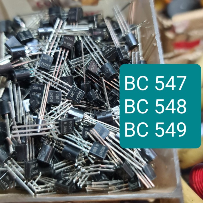 ทรานซิสเตอร์ BC 547 548 548 BC547 BC548 BC549 - BC 548 GAP27 | Shopee ...