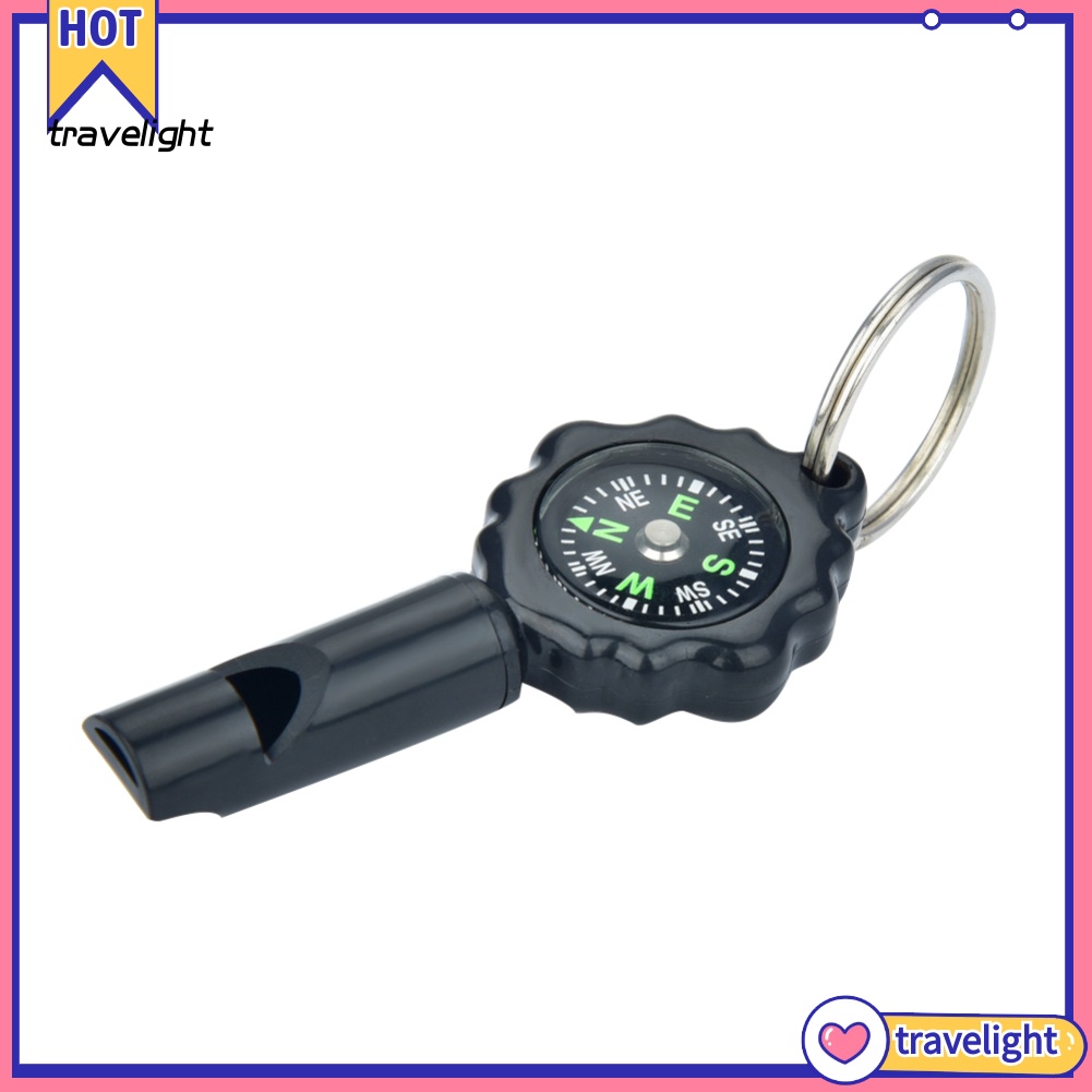 Travelight| นกหวีดฉุกเฉิน เข็มทิศ 2 in 1 สําหรับตั้งแคมป์ เดินป่า ...
