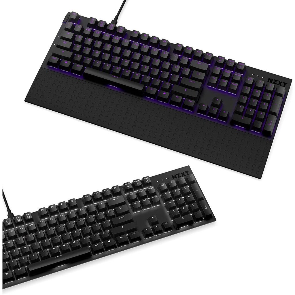 NZXT Function US English RGB Hot Swappable Mechanical Keyboard | Shopee ...