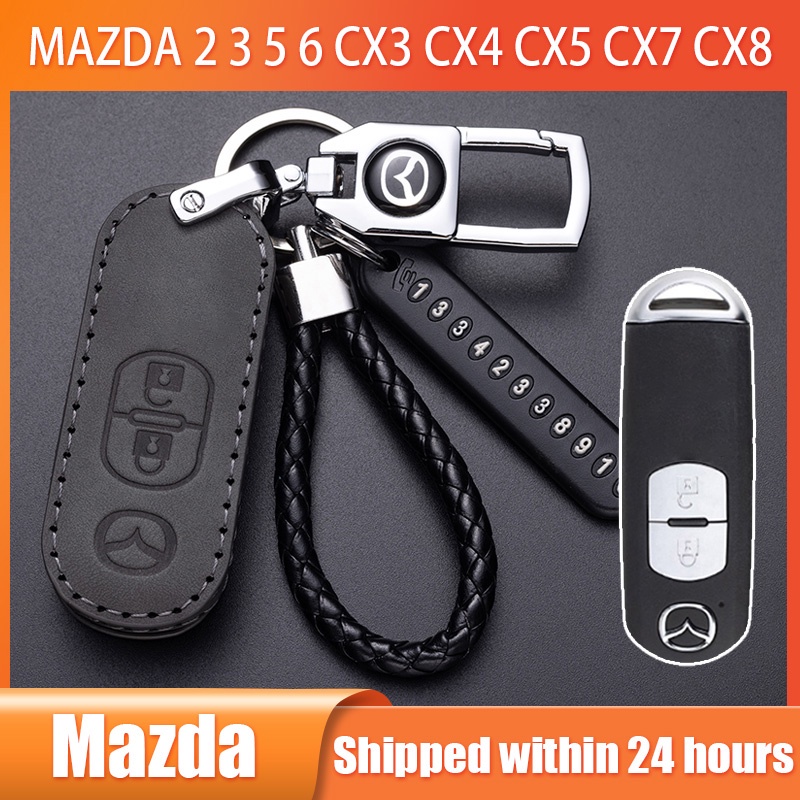 เคสกุญแจ For Mazda 2 3 6 CX4 CX5 CX8 ปลอกกุญแจ เคสรีโมตกุญแจ | Shopee Thailand